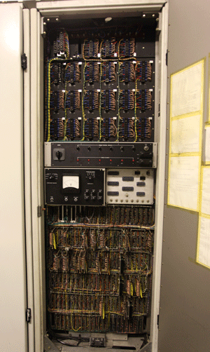 TAC showing all units open. Left image is the core memory and drivers ...