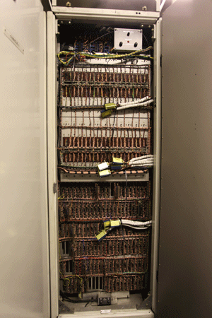 TAC showing all units open. Left image is the core memory and drivers ...